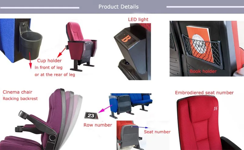 Modern Luxury High-quality Recliner Home And Imax Theater Cinema Chair ...