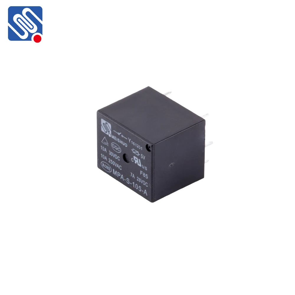 Meishuo Mpa-s-105-c Subminiature High Power 5a 10a 5 Pin Mini Relay 5v ...