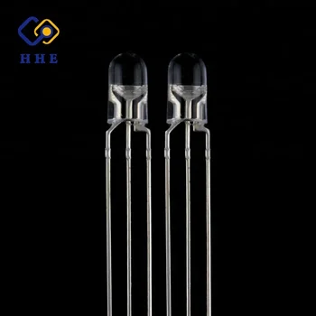3 Legs 5mm Round Two Color Led Diode For Led Strip - Buy 3 Legs Two ...