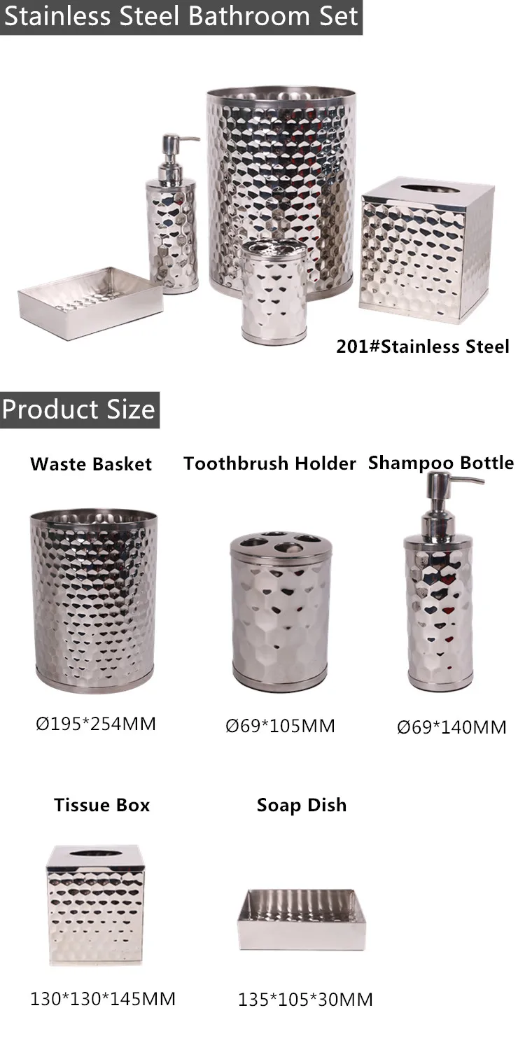 Hot Selling High Quality Bathroom Accessories Set Luxury Bath Hardware ...