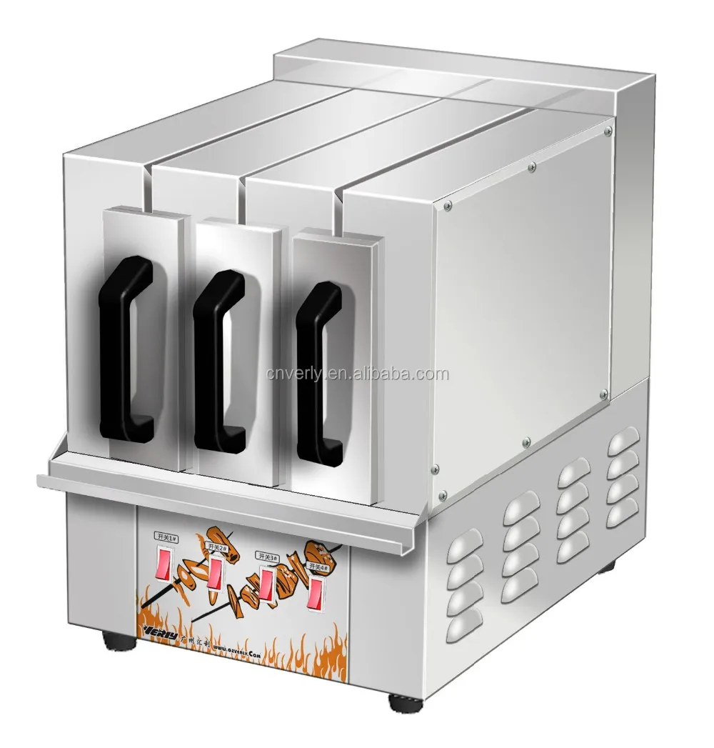 Electric Skewer Machine Bbq Grill Vkc-03 - Buy Kebab Skewer Machine ...