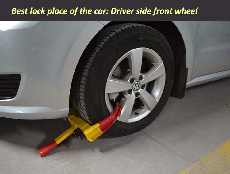 Portable Small Car/motor Bike,Bicycle Wheel Clamp Suit For 7-11 Inch ...