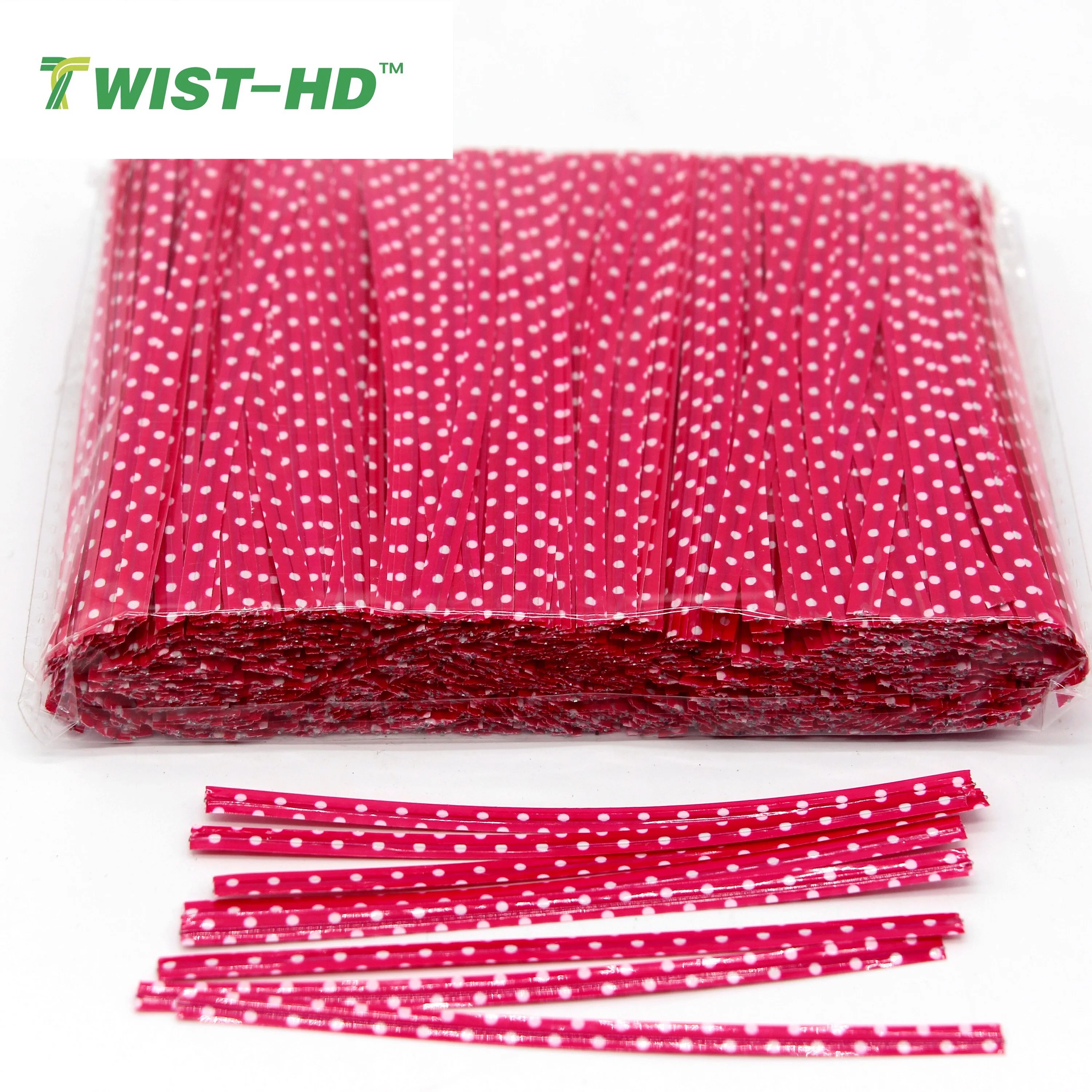 Factory Supplier 10cm Colorful Plastic Twist Tie/sealing Tie/twisted ...