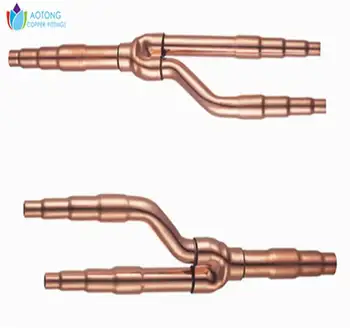 Copper Y Branch Pipes For Air Conditioner - Buy Y Branch Pipes,Y Pipes ...