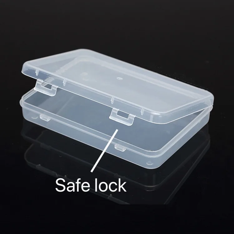 Waterproof Clear Plastic Lock Box - Ideal for Card Case