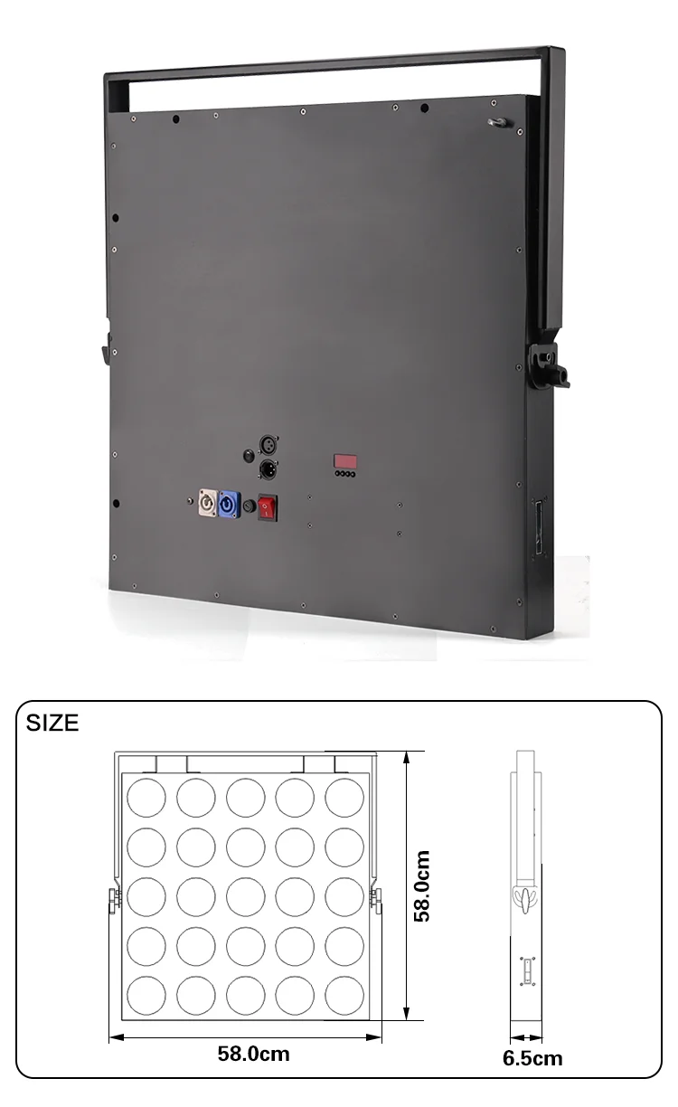Newest 25x3w Warm White Color Led Matrix Blinder Light 5 X 5 Warm White ...