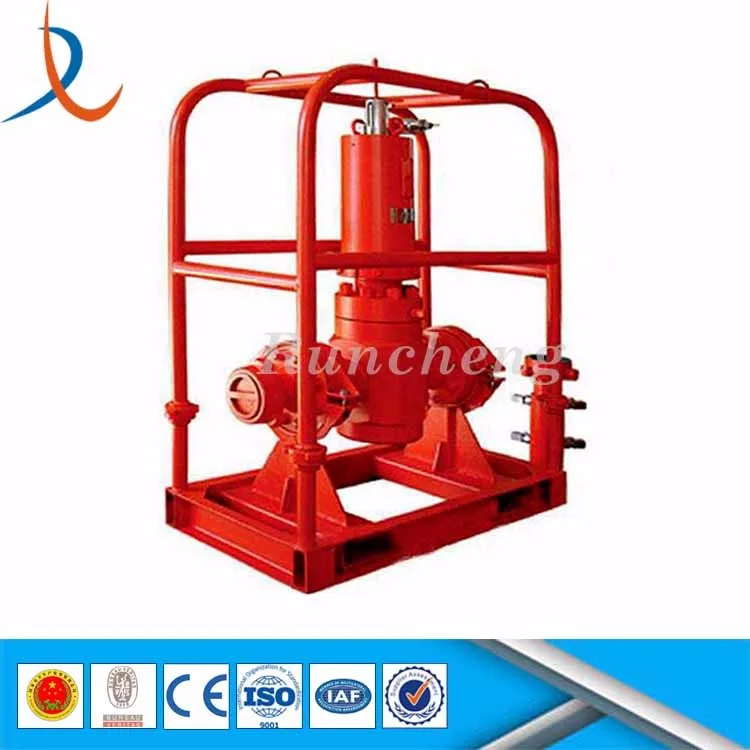 Wellhead Hydraulic Surface Safety Valve / Gate Valve For Quick Closure ...