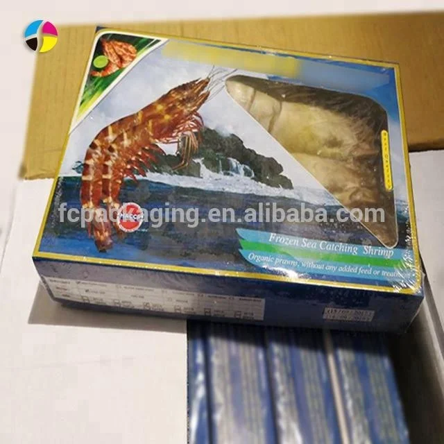 2KGS Frozen Seafood Packaging - Custom Cardboard Boxes