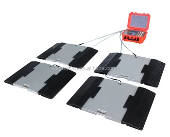 Portable Wheel Load Cell Pads Scales - Buy Portable Wheel Load Scales ...