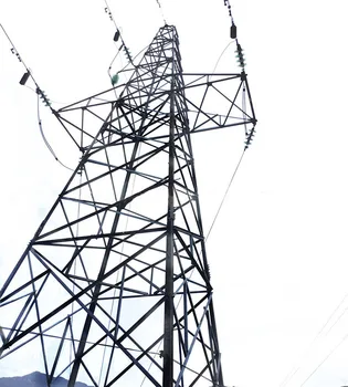 Over Head Line Ohl Electric Power Transmission Steel Pylons - Buy ...