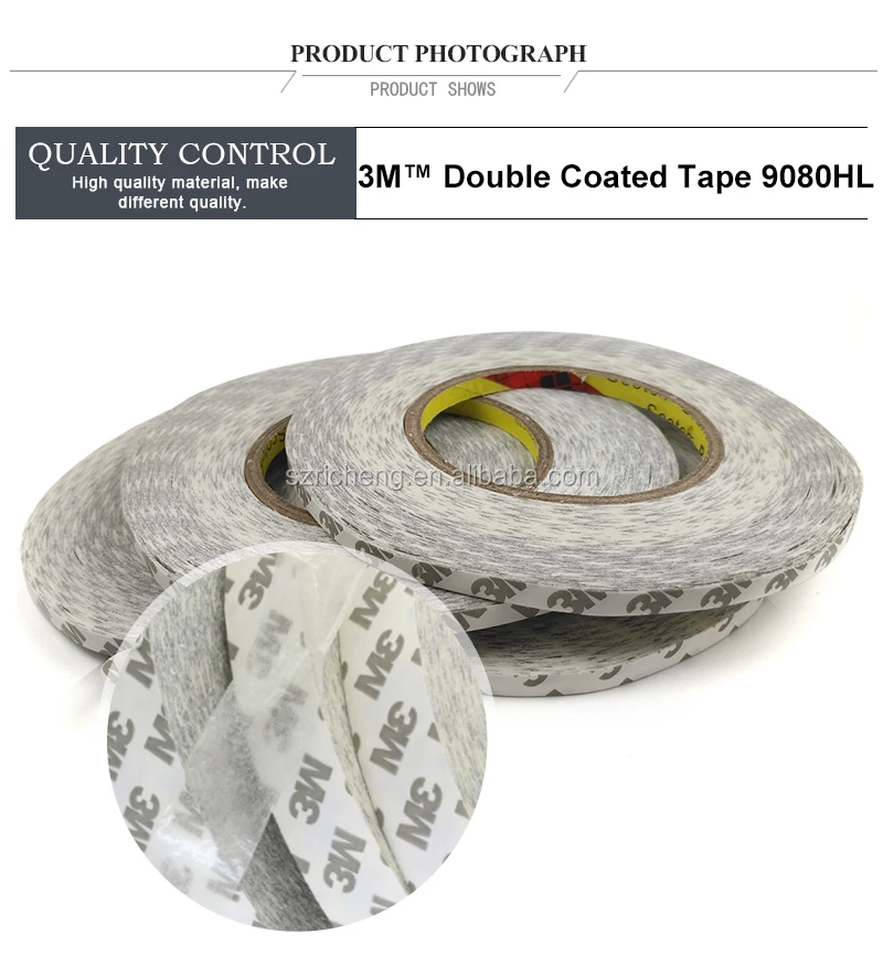 3M 9080HL Double Sided Tissue Tape - High Performance Adhesive