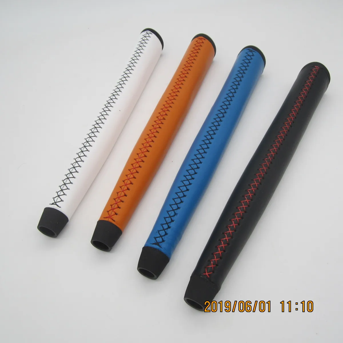 Customized Imprinted Logo Oversize Genuine Leather Golf Putter Grips