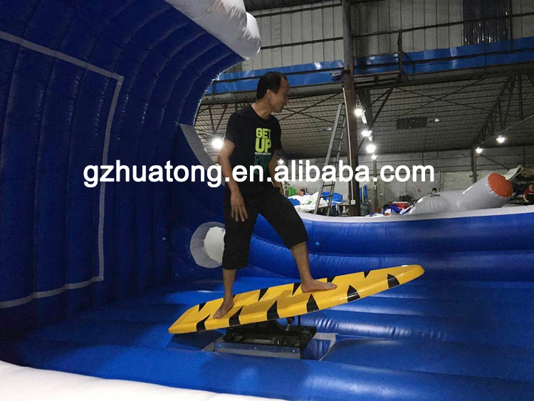 Outdoor Electric Inflatable Mechanical Surfboard 4d Surf Surfing ...