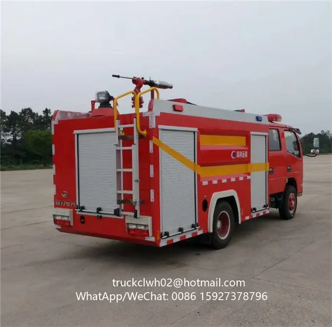 Mini Fire Engine Water Tank Firetruck - Euro 3 Standards