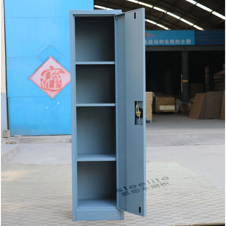 American Style Boys Locker Room Bedroom Furniture Metal Single Door ...