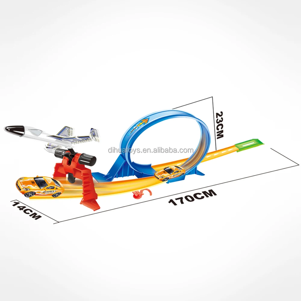 Hight Speed Freewheel Car Single Loop Race Track Set Ages 6+