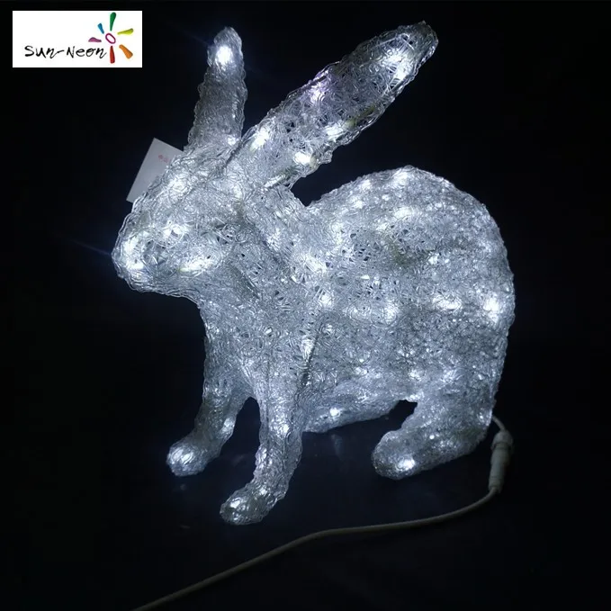 Rabbit Outdoor White Night Rabbit Christmas Lights For Sale - Buy ...