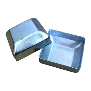 Square Steel Tubing End Cap For Steel Tube - Buy Wrought Iron Fence ...