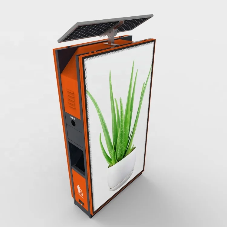 Outdoor Solar Light Box Sign Board Advertising - Buy Solar Light Box ...