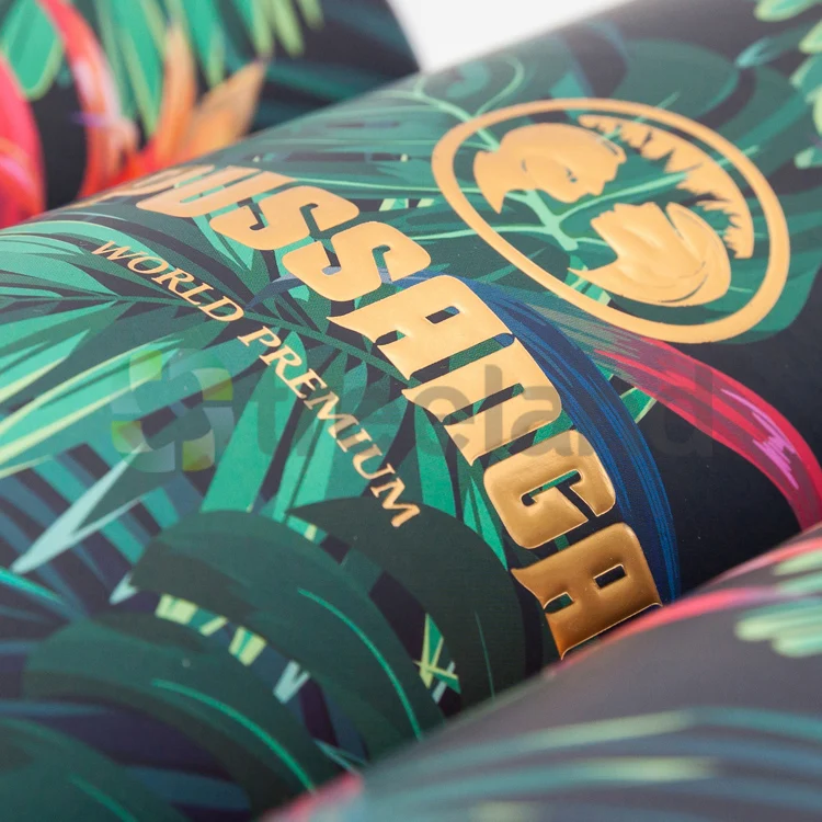 Custom Alcohol Round Paper Tube Packaging Box - Nudelschachtelfabrik