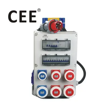 Cee Ip67 Industrial Mcb Box Socket Box Electrical Distribution Box ...