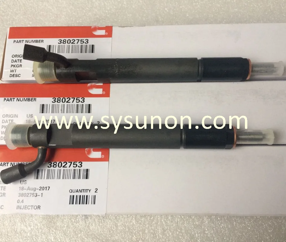 6ct8.3 Diesel Engine Fuel Injector 3802753 3928228 3802202 3913735 ...