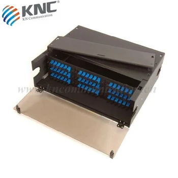 96 Port Odf Fiber Termination Box,96 Core Rack Mount Odf Patch Panel ...