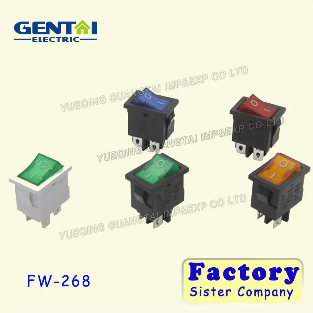 Security Leci Rs606 2 Pin 16a 250vac Rocker Switch - Buy Rocker Switch ...