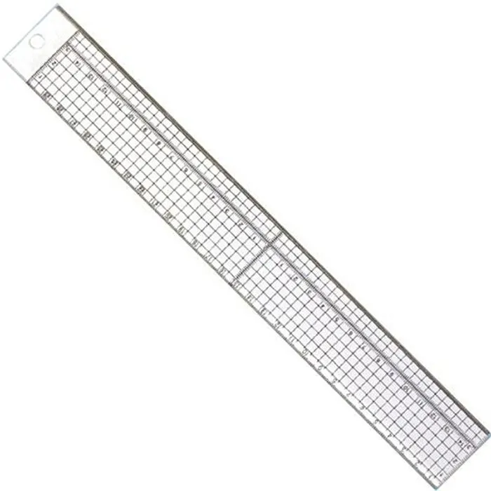 Straight Ruler Dual English Metric Clear Acrylic Ruler - Buy Acrylic ...