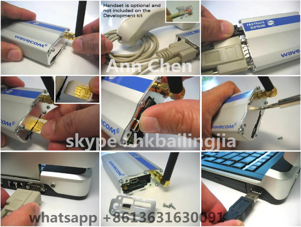 Wavecom RS232/RS485/RJ45 Wireless Modem - High Speed 3G 2G