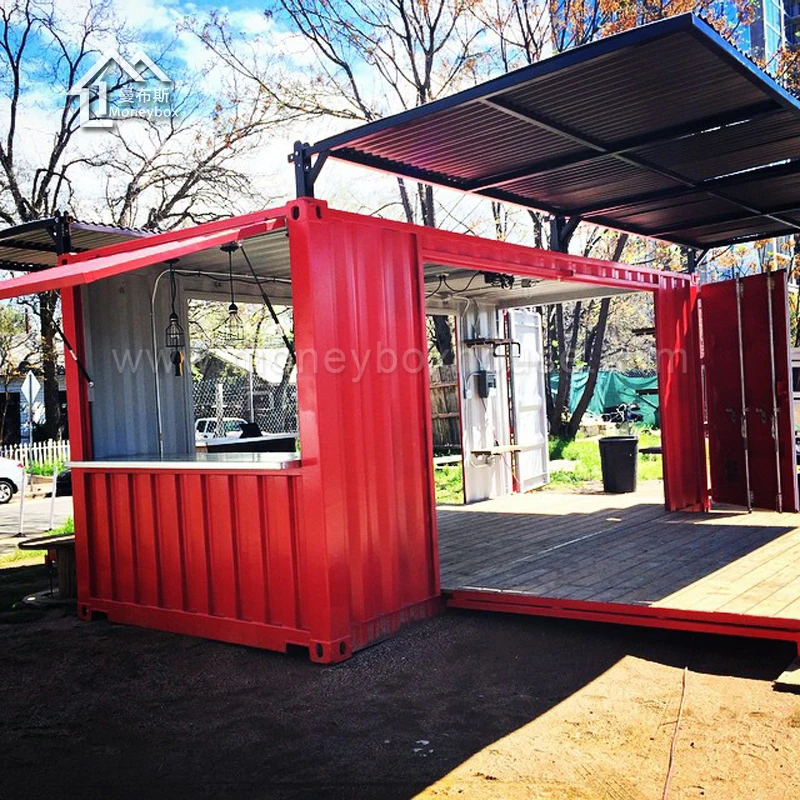 Small Movable Shipping Container Coffee Shop Booth for Sale