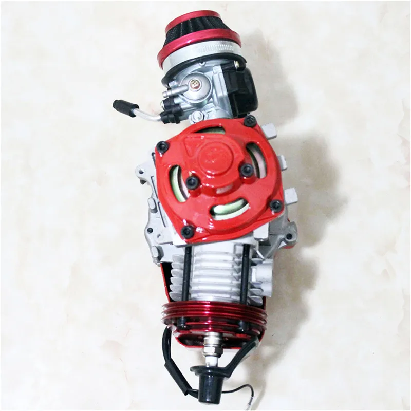 Professional Very Durable 49cc 2 Stroke For Air Cooled Mini Bike Engine ...