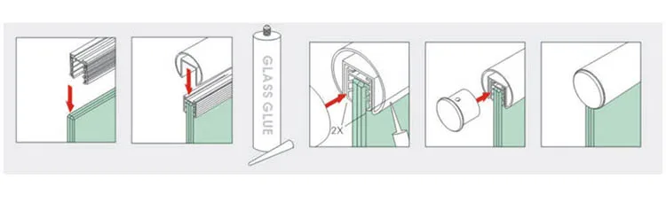 Stainless Steel Pipe Corner Connectors - Easy Install