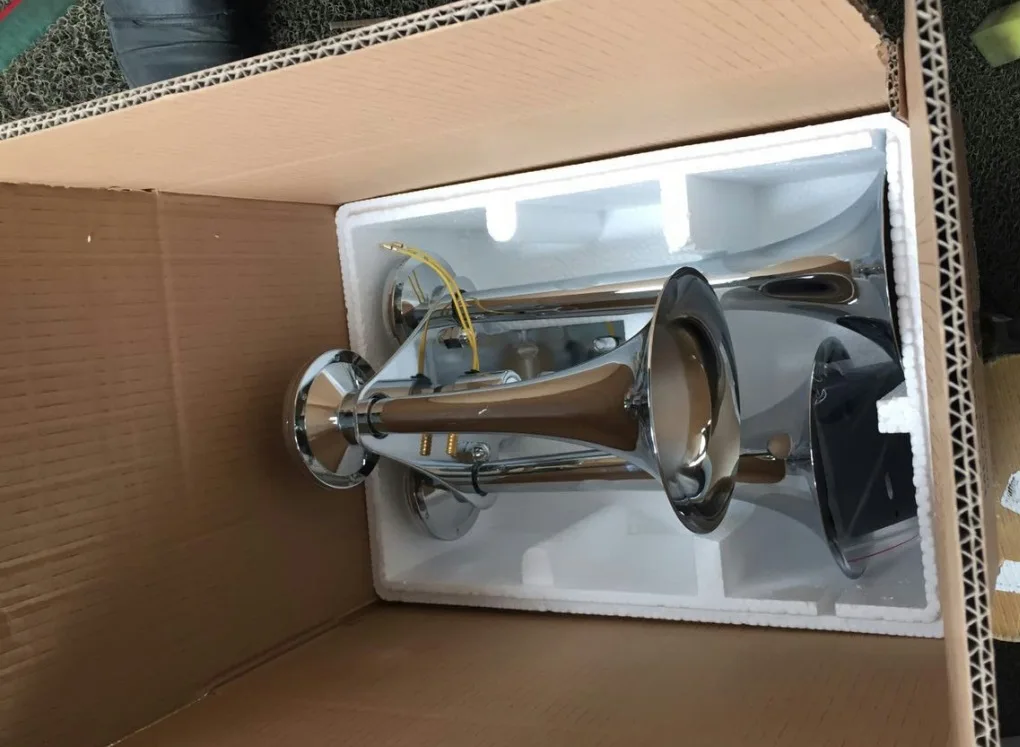 Chrome Train Horn Big Horn For Sale - Buy Big Train Horn,Train Horn ...