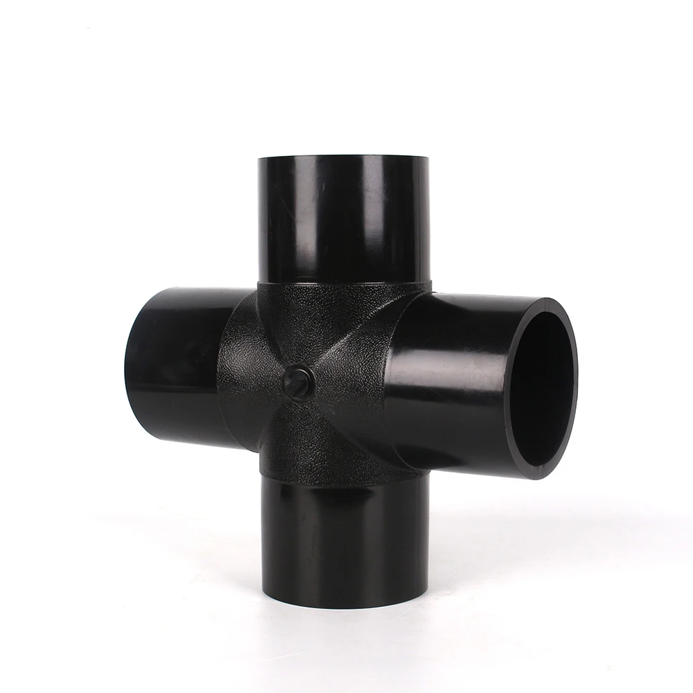 Alibaba Black Polyethylene Poly Hdpe Pipe Fittings Of 20mm To 110mm ...