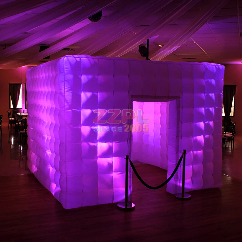 Led Lighting Inflatable Backdrop,Inflatable Photo Booth Wall For Sale ...