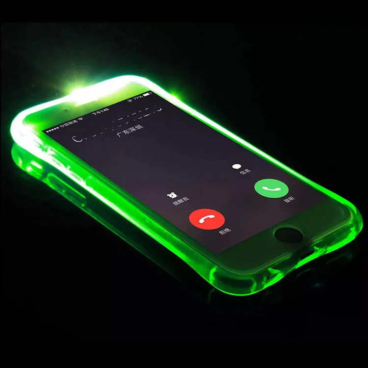 Airbag Design Anti-fall Flashed Led Light Up Phone Cases For Iphone 14 ...