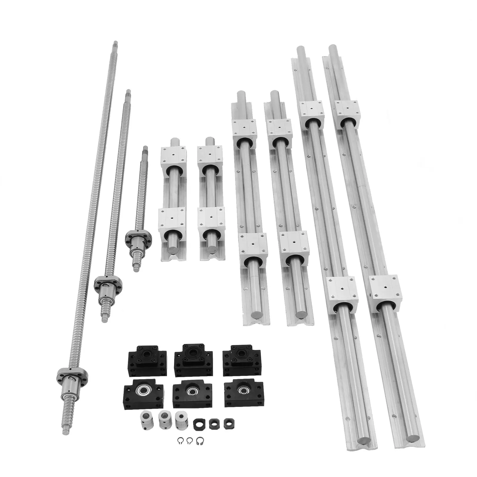 Sbr20 Linear Rail 3 Ballscrew Rm1605 350 650 1050mm bk bf 12 Cnc Kit sbr20-linear-rail-3-ballscrew-rm1605-350-650-1050mm-bk-bf-12-cnc-kit