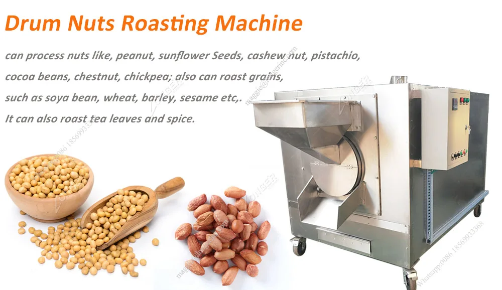 Commercial Nut Roaster Machine - Efficient & Versatile