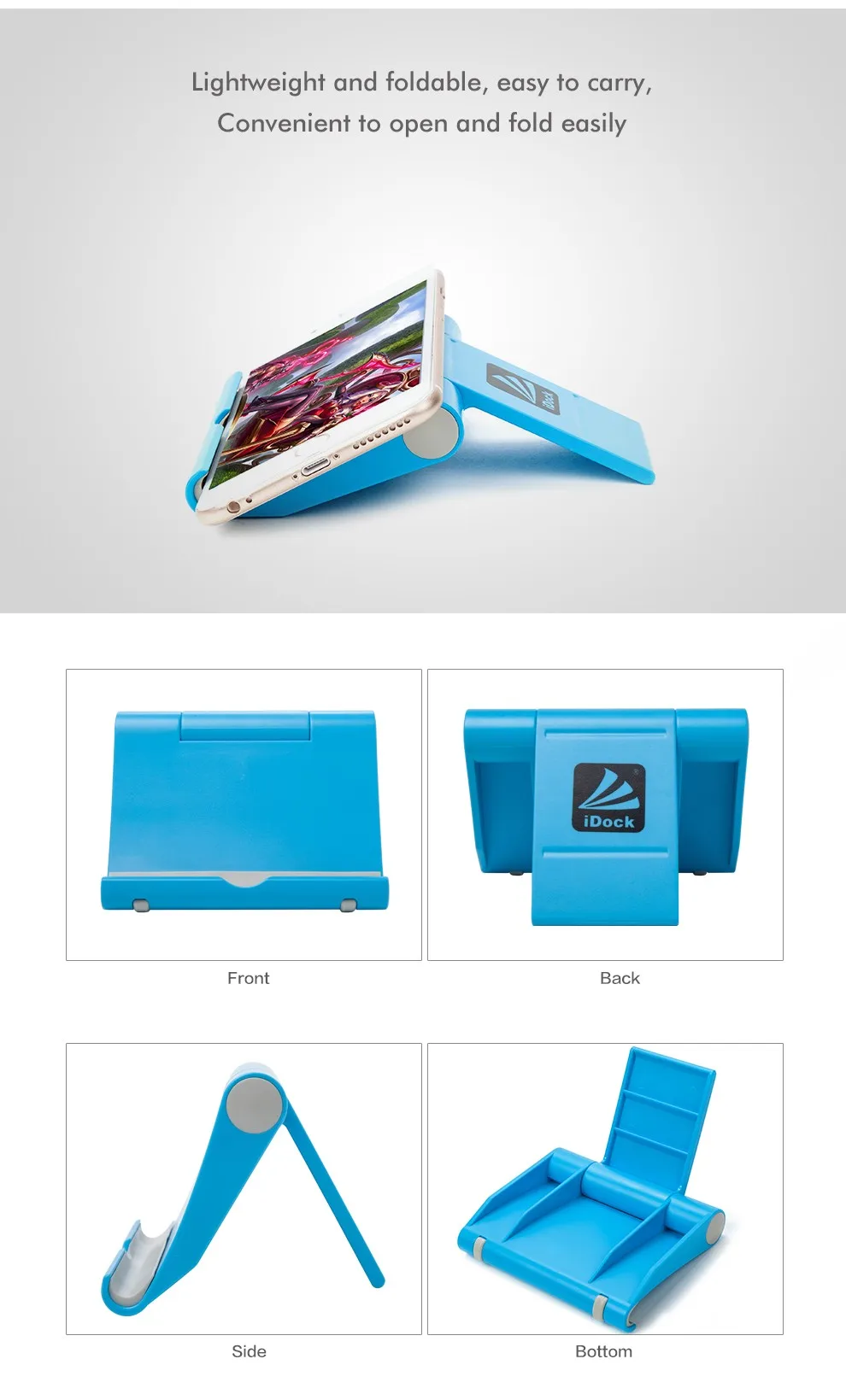 Promotional Plastic Green Mobile Phone Stand Holder And Tablet Holder ...