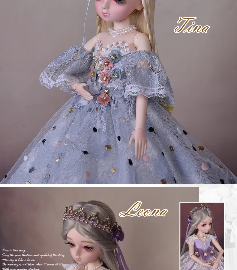 Dorisdoll 1/4 Bjd Doll45cm Kilig Bjd Doll 18 Ball Shape Joints Body ...