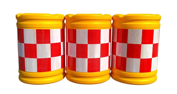 HDPE & PE Anti-Collision Road Safety Plastic Barrels Traffic Barriers ...