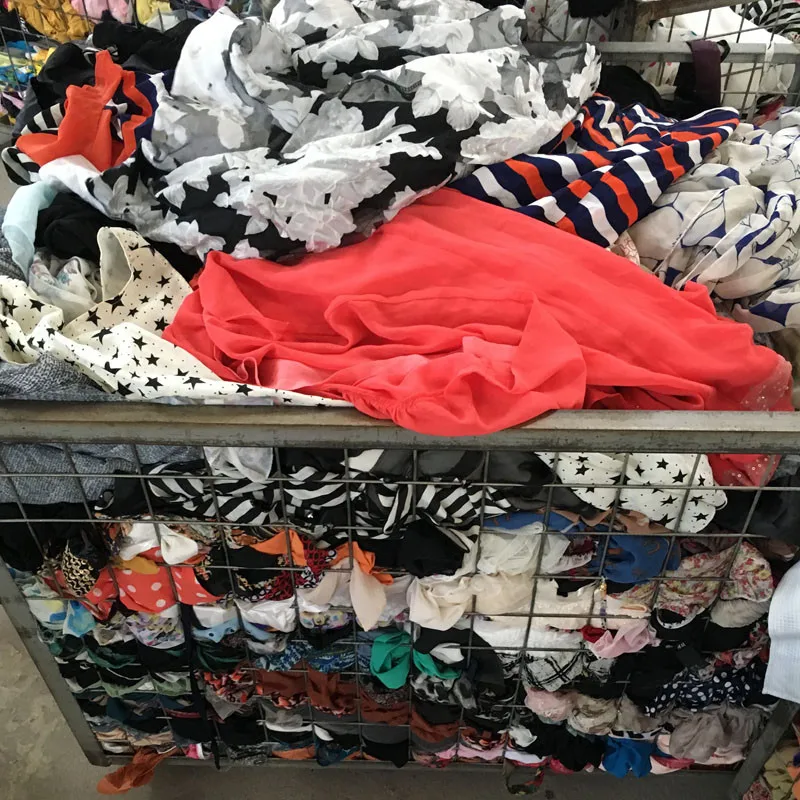 Wholesale Used Clothing Bales Uk Style Second Hand Clothes Ladies Silk ...
