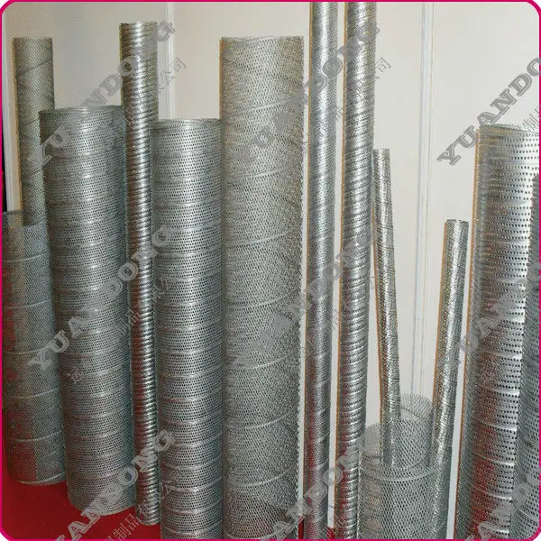 Custom Stainless Steel Perforated Metal Cylinder - Buy Perforated Metal ...