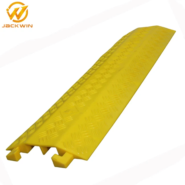 Yellow Light Duty One Meter 2 Channels Plastic Floor Wire Cover - Buy ...