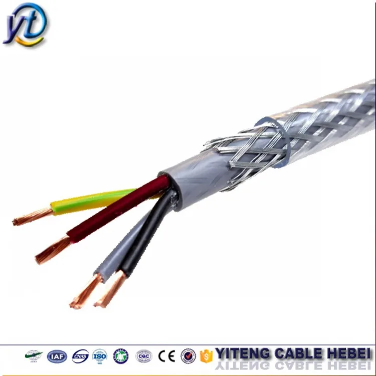 Tcwb Tinned Copper Wire Braid Twisted Pair Cable Armoured Cable - Buy ...