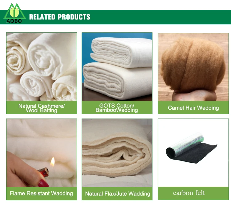 Corn Fiber Wadding Pla Wadding For Home Textile Filling And Cleaning ...