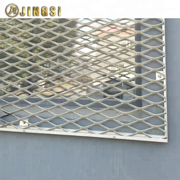 Raised Aluminum Expanded Metal Mesh For Security Window - Buy Metal ...