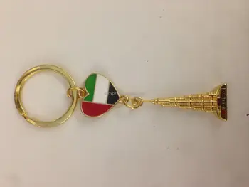 Uae Dubai Burj Khalifa Key Ring,Gold Plated Key Chain - Buy Customized ...