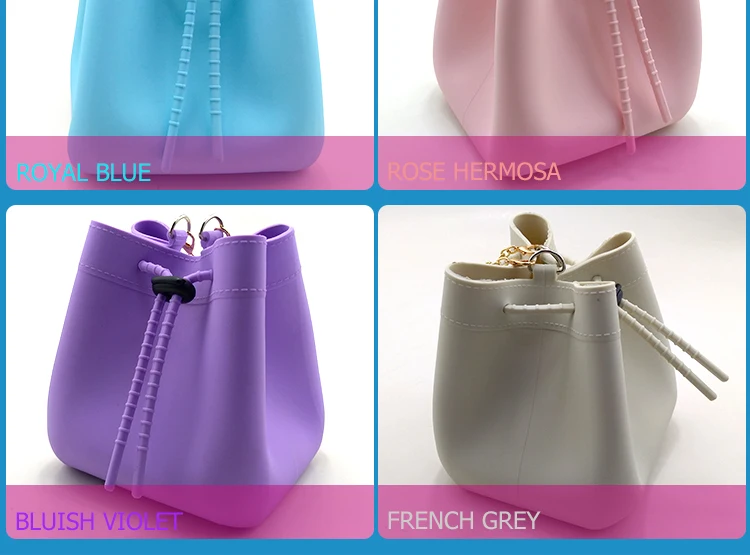 Fashionable Silicone Custom Handbags Women Shoulder Bag - Buy Shoulder ...